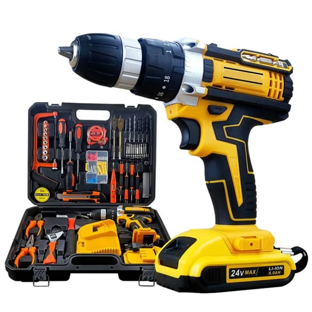 Perceuse sans fil 2 batteries de 24V – 225 mobiliers group